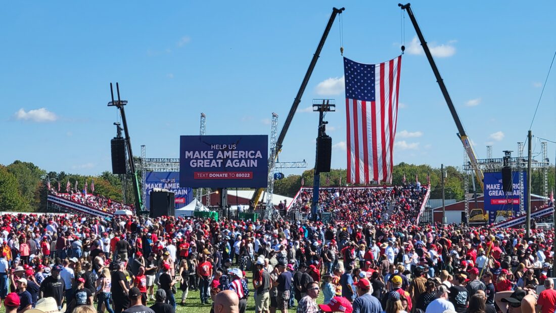 Trump returns to Butler County to finish rally cut short by ...